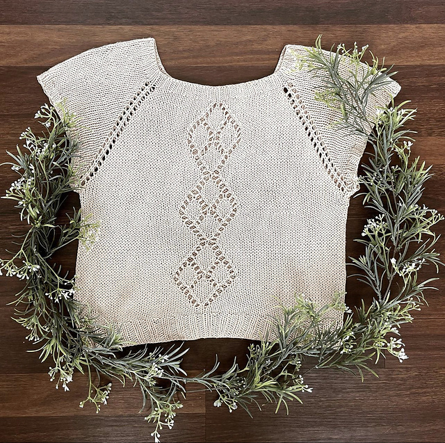 Ravelry: Athena Top pattern by Crysta Haslem