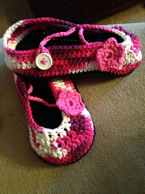 Ravelry: Cozy Ballerina Slippers pattern by QT Quills & Qreations