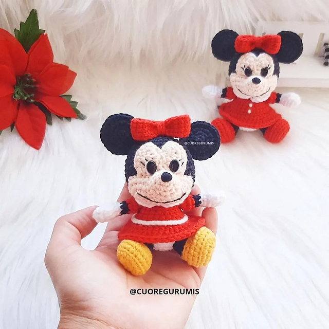 Ravelry: Mini Minnie Mouse pattern by Vane Vargas