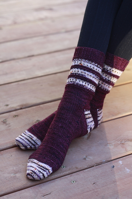 Ravelry: Beluga Socks pattern by Kari Pedersen