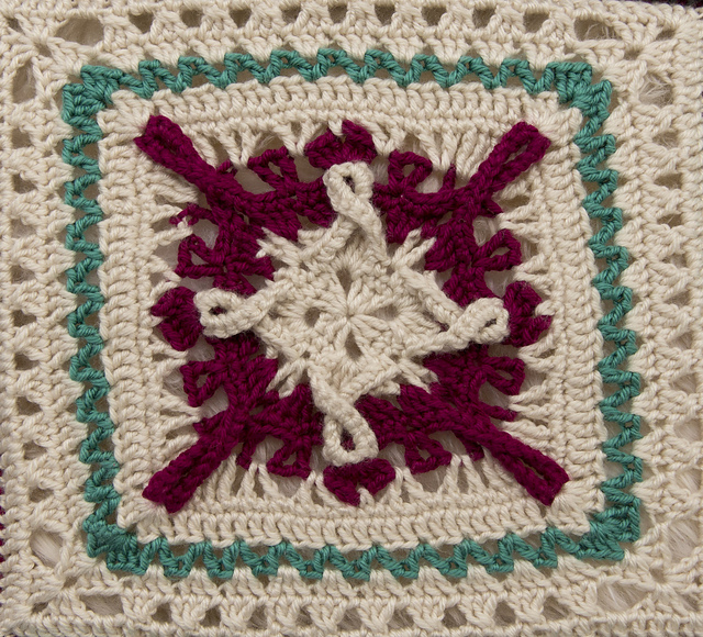 Ravelry: Starlight Square pattern by Rebecca Mattison