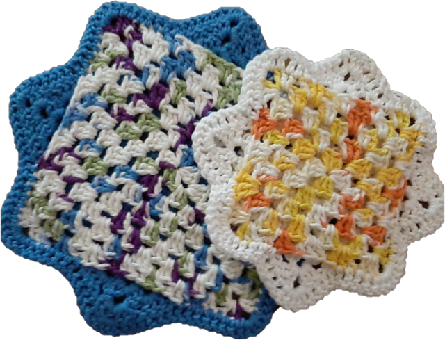 Ravelry: Tipsy Granny Trivet pattern by Rebecca Mattison