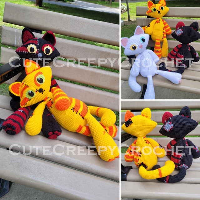 Ravelry: Ragdoll Cat pattern by Chae Aitchison (CuteCreepyCrochet)