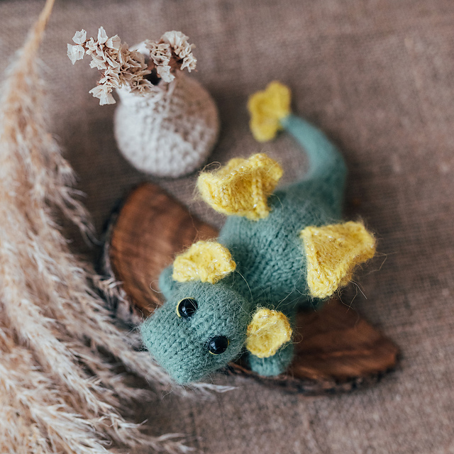Ravelry: Narissa the dragon pattern by Cute Knit Toy