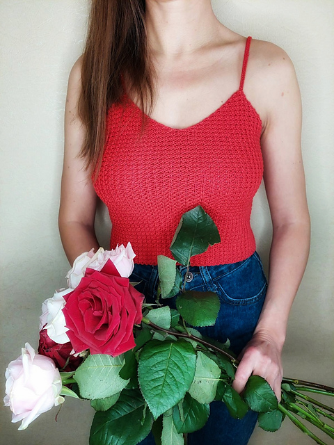 Ravelry: Tank Top pattern by Vika Alexandrovna