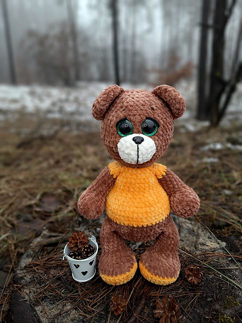 Ravelry: BEAR pattern by Оксана Рыбочкина