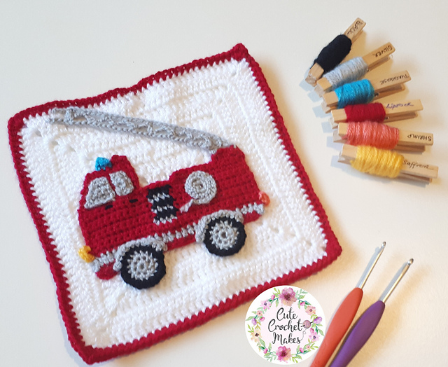 Ravelry: Fire Engine pattern by Lisa Hooper