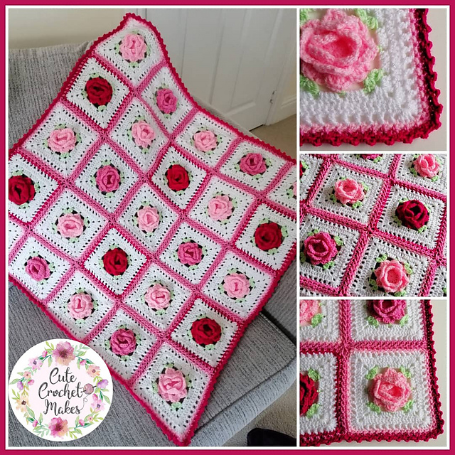 Ravelry: Sophia Rose's Blanket pattern by Lisa Hooper