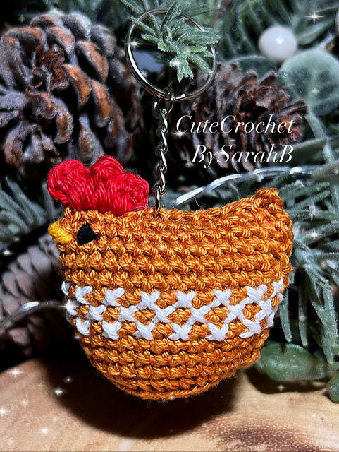 Ravelry: Gingerbread chicken pattern by Sarah Barratt