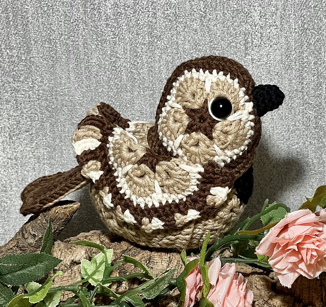 Ravelry: African Flower Sparrow pattern by Sarah Barratt