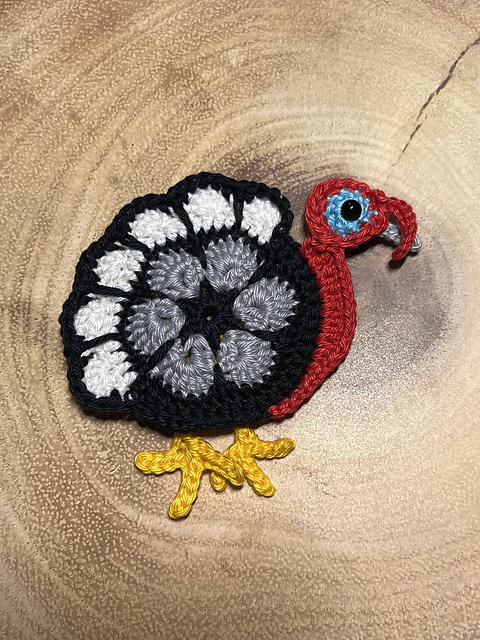 Ravelry: Turkey Coaster pattern by Sarah Barratt