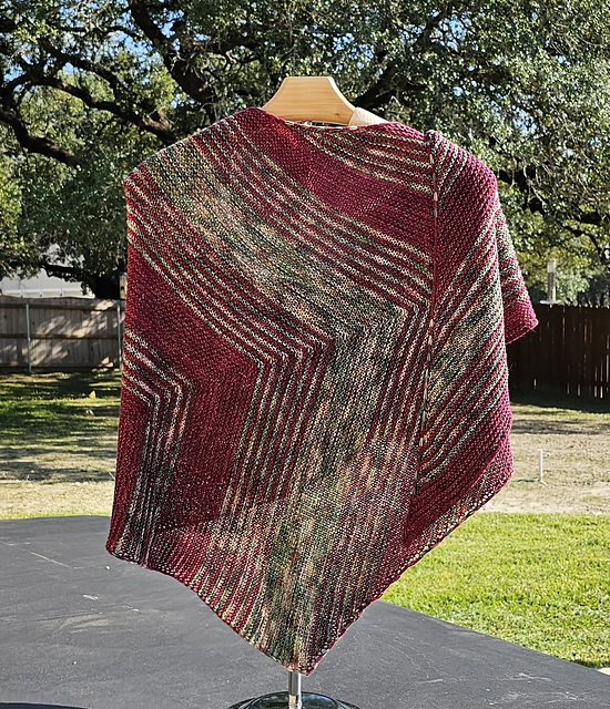 Ravelry: Windbreak Shawl pattern by Becky Burn - Chaos Fiber Co