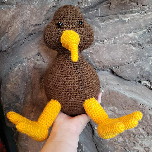 Ravelry: Kiki Kiwi Bird pattern by The CrochetWizzard!
