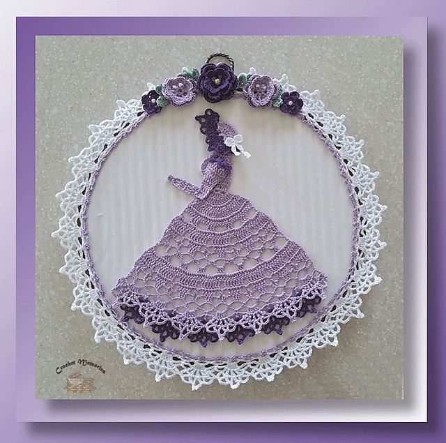 Ravelry: Miss Orchid Crinoline Doily pattern by Cylinda D. Mathews