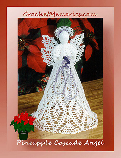 Ravelry: 0311 Pineapple Cascade Angel pattern by Cylinda D. Mathews