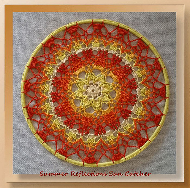 Ravelry: Summer Reflections Sun Catcher pattern by Cylinda D. Mathews