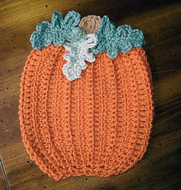 Ravelry: Pumpkin Patch Decorative Potholder pattern by Cylinda D. Mathews