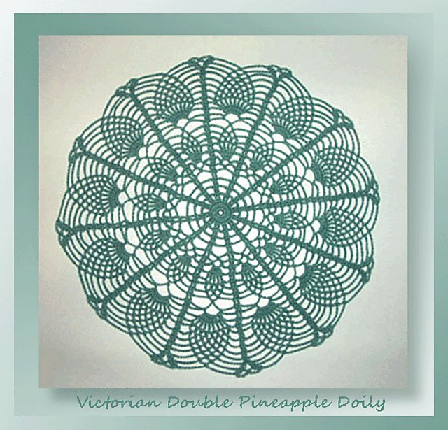 Ravelry: Victorian Pineapple Doily pattern by Cylinda D. Mathews