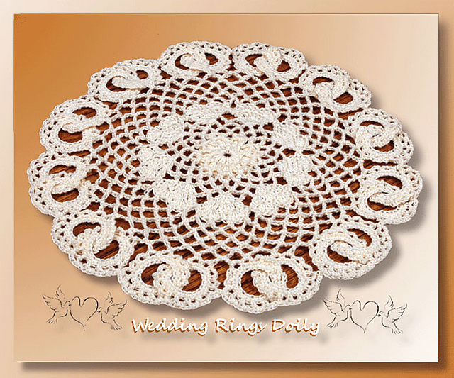 Ravelry: Wedding Rings Doily pattern by Cylinda D. Mathews