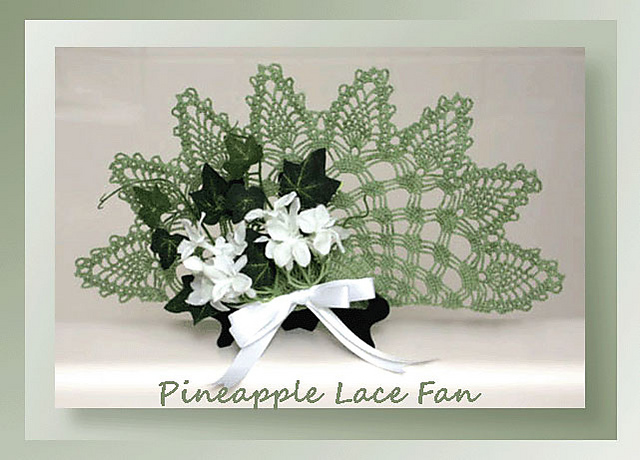 Ravelry: Pineapple Lace Fan pattern by Cylinda D. Mathews