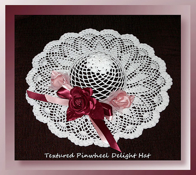 Ravelry: Pinwheel Delight Hat pattern by Cylinda D. Mathews