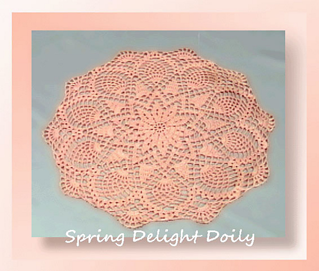 Ravelry: Spring Delight Doily pattern by Cylinda D. Mathews