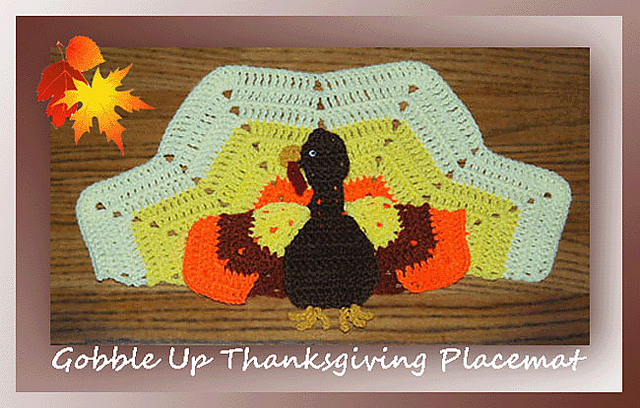 Ravelry: Turkey Placemat pattern by Cylinda D. Mathews