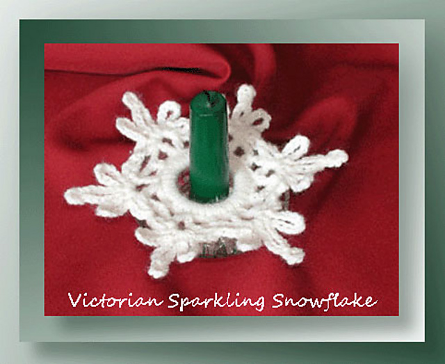 Ravelry: Victorian Sparkling Snowflake pattern by Cylinda D. Mathews
