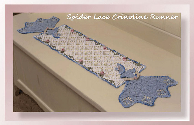 Ravelry: Spider Lace Crinoline Runner pattern by Cylinda D. Mathews
