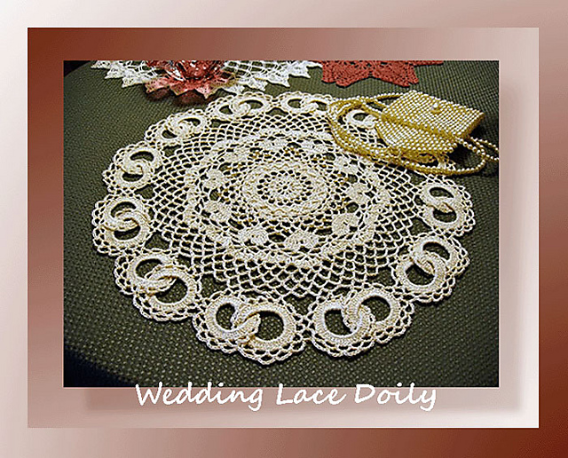 Ravelry: Wedding Lace Doily pattern by Cylinda D. Mathews