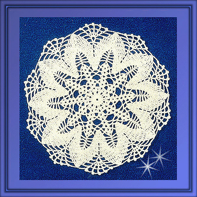 Ravelry: Starburst Doily pattern by Cylinda D. Mathews