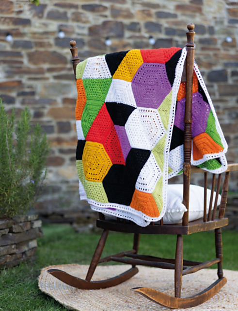Ravelry: Geo Prisma Blanket pattern by Rachele Carmona