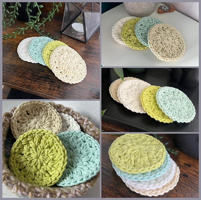 Ravelry: Easy Crochet Round Facial Pads pattern by DD Wilder