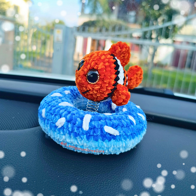 Ravelry: Fish Car Dashboard Decor pattern by D&I CREATIONS