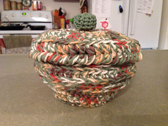 Ravelry: Coffee Filter Basket pattern by Donna Jean Capps