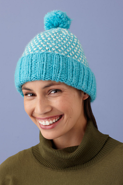 Ravelry: Little Dot Hat pattern by Lion Brand Yarn