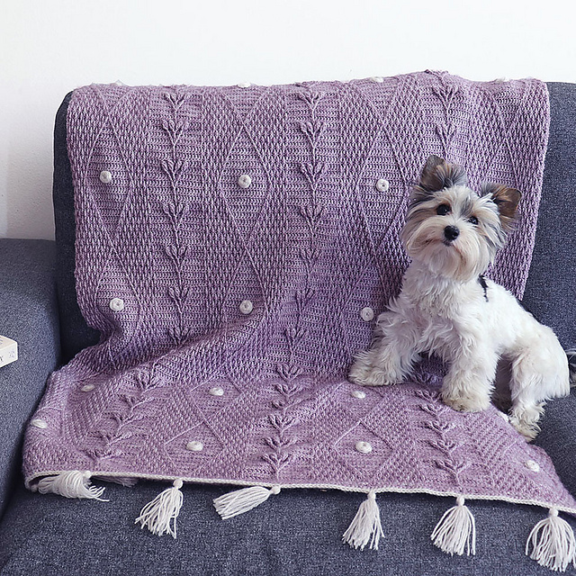 Ravelry: Yumi blanket pattern by Dragana Savkov Bajic