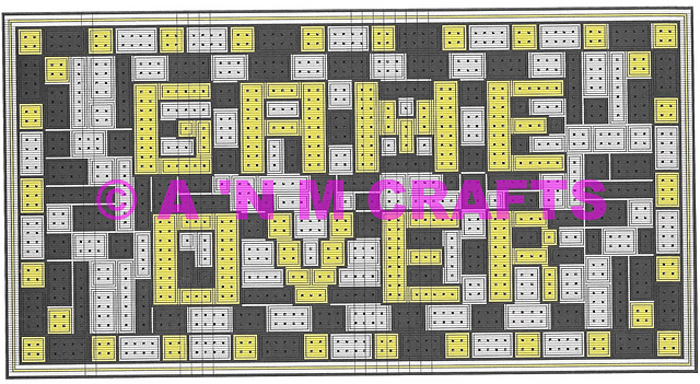 Ravelry: GAME OVER Lego Style Blanket pattern by Alexi Williams