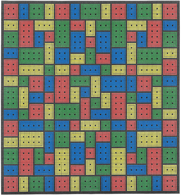 Ravelry: Square Lego Style Blanket pattern by Alexi Williams