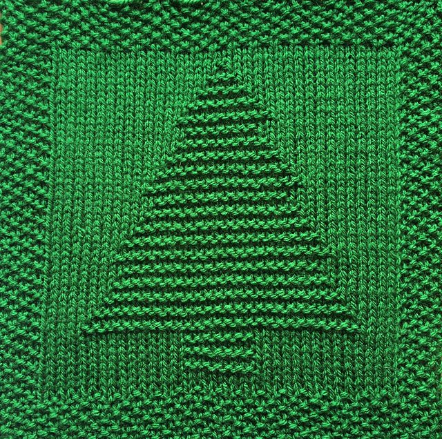 Ravelry: Christmas Tree Square pattern by Daisy and Storm