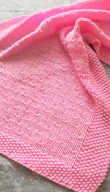 Ravelry: Moss & Seed Baby Blanket pattern by Daisy Gray Knits
