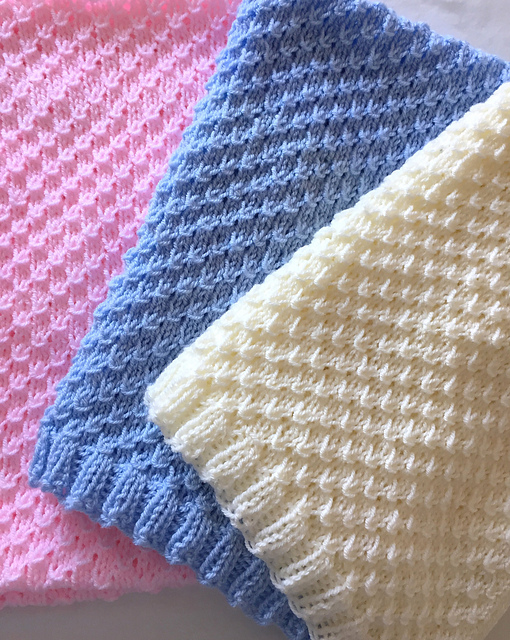 Ravelry: Freya Baby Blanket pattern by Daisy Gray Knits