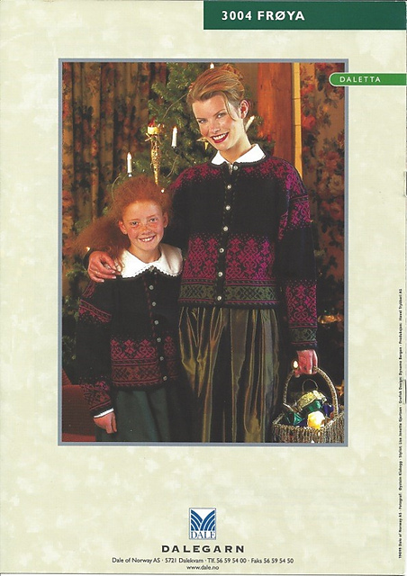 Ravelry: 3004 Frøya pattern by Dale Design