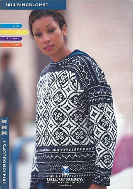 Ravelry: 6014 Ringblomst pattern by Dale Design