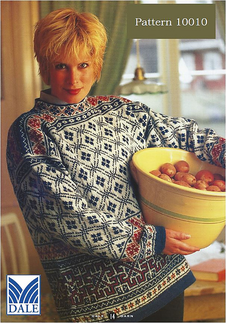 Ravelry: 10010 Pullover pattern by Dale Design