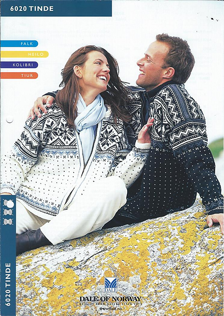Ravelry: 6020 Tinde pattern by Dale Design