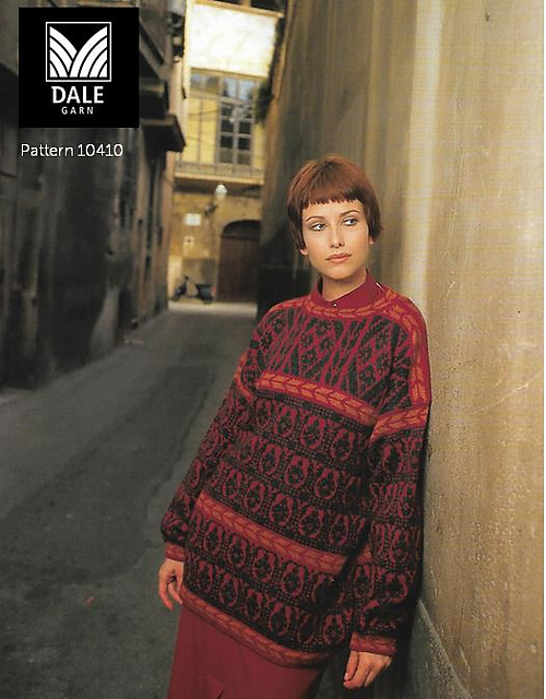 Ravelry: 10410 Unisex Pullover pattern by Dale Design