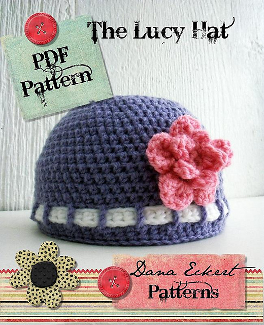 Ravelry: lucy hat pattern by Dana Eckert