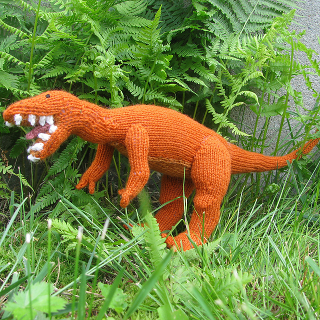 Ravelry: Utahraptor pattern by Patricia McMahon