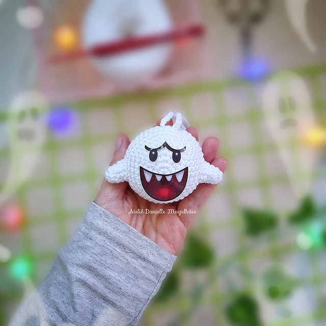Ravelry: Boo - from Mario Bros pattern by Danielle Magalhães